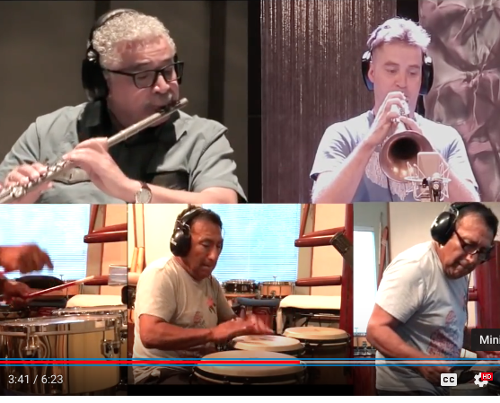 Knox plays w/ Alex Acuña & Justo Almario on new song by Bob Wilson ...